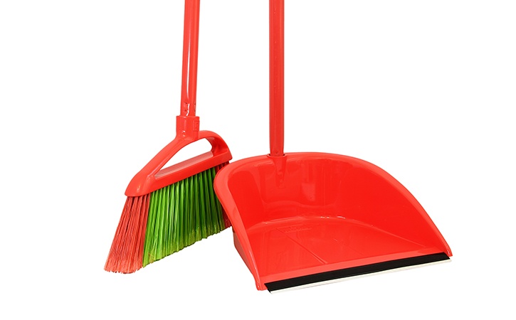 Royal Standing Broom and Dustpan