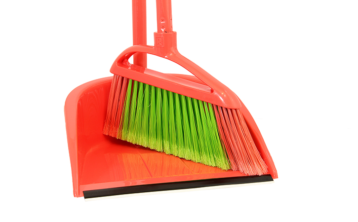 Royal Standing Broom and Dustpan